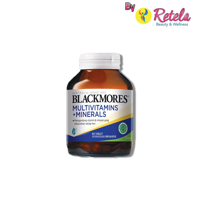 Jual Blackmores Multivitamin+Minerals 1 Botol 60 Tablet | Shopee Indonesia