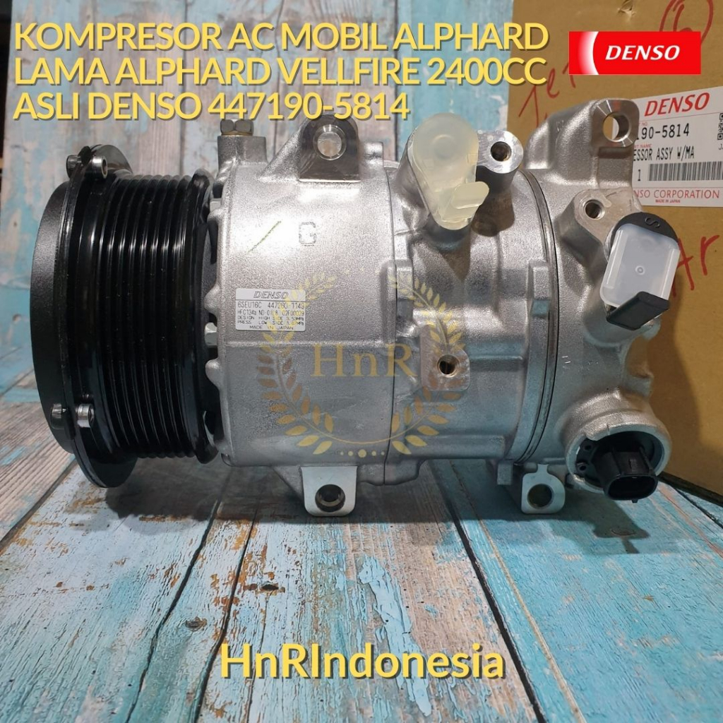 Jual Kompresor AC Mobil Toyota Alphard Lama Alphard Vellfire 2.4 2400cc ...