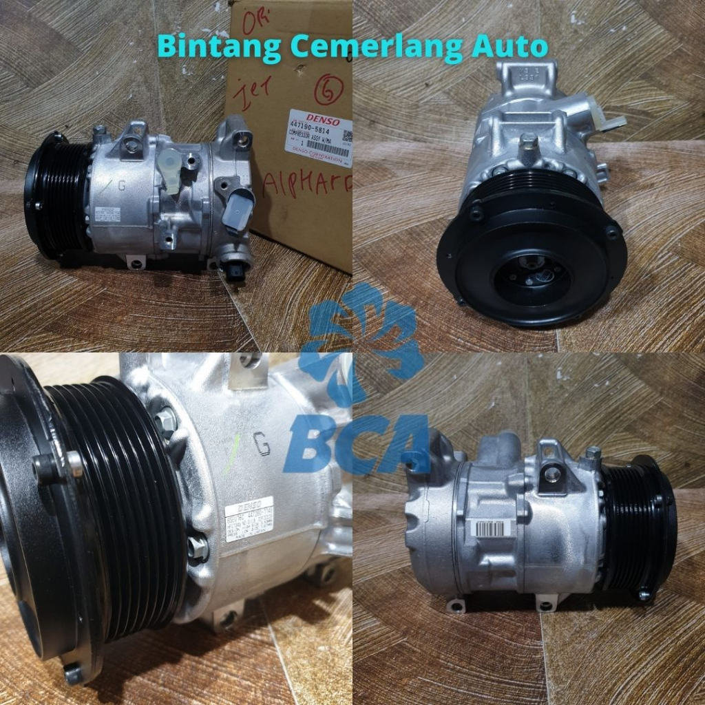 Jual COMPRESSOR KOMPRESOR AC Mobil Toyota Alphard Lama Vellfire 2.4 ...