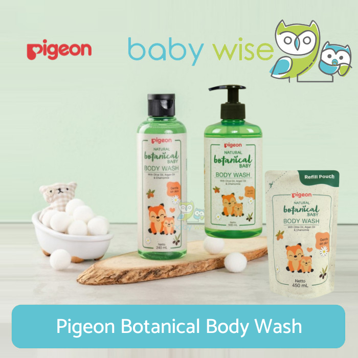 Jual Pigeon Botanical Body Wash - Sabun Bayi | Shopee Indonesia