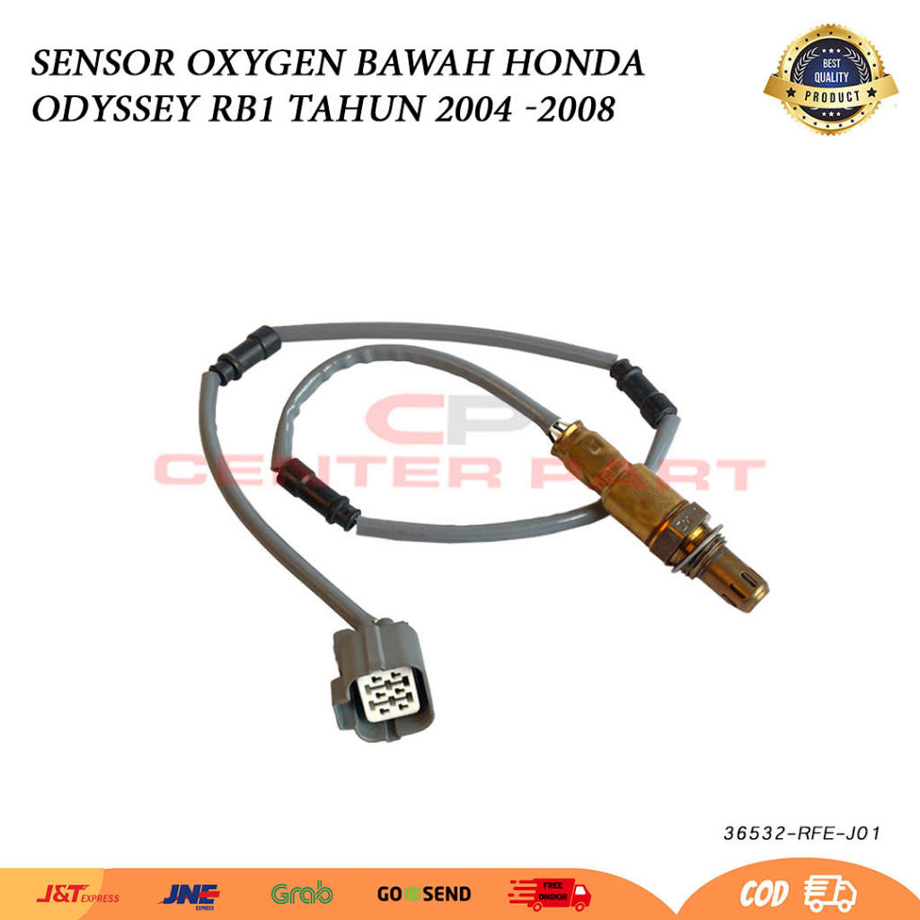 Jual sensor oxygen oksigen 02 sensor knalpot gas buang bagian belakang atau bawah odyssey rb1 ...