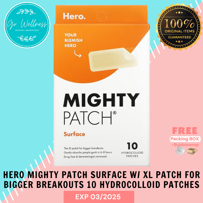 Jual HERO Mighty Patch Surface 10 Patches | Shopee Indonesia