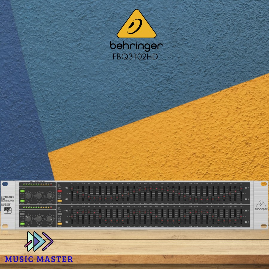 Jual Behringer FBQ3102HD 31-Band Stereo Graphic Equalizer Original ...