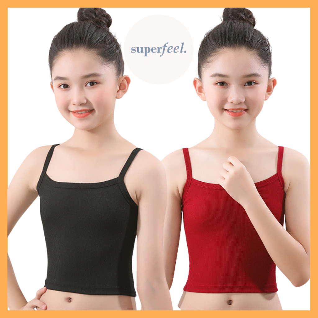 Jual SFL TANK TOP CAMISOLE DALAMAN BAJU DALAM ANAK PEREMPUAN UMUR ...