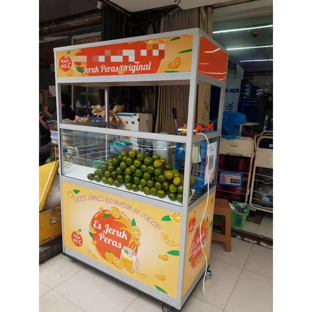 Jual STIKER STICKER METERAN GEROBAK JUALAN EVENTDESK ES JERUK PERAS ...