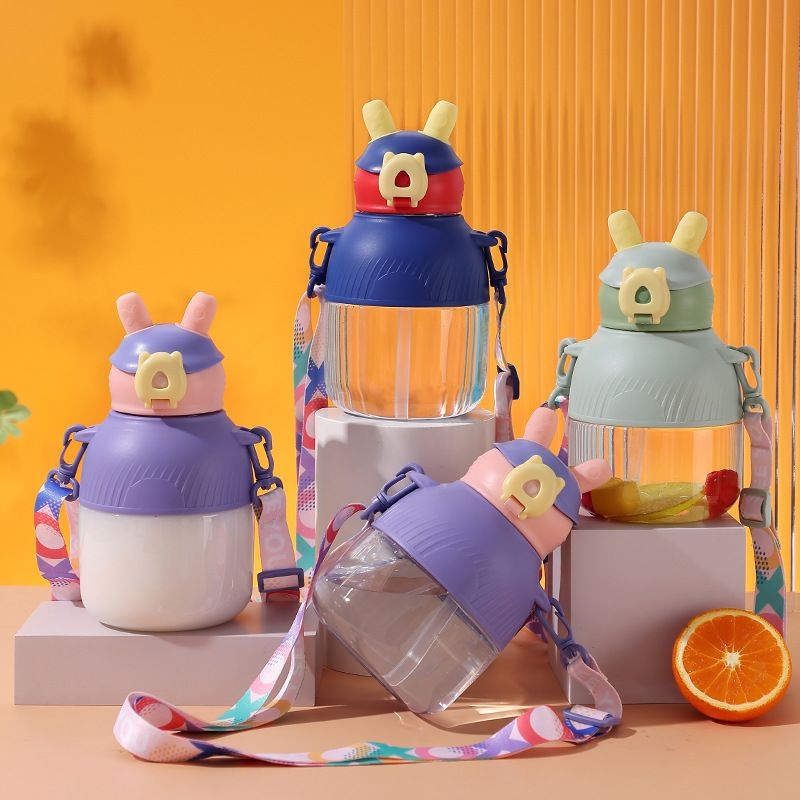 Jual Botol Air Minum Anak Transparan 550 ML BPA FREE Tempat Minum Lucu Aesthetic | Shopee Indonesia