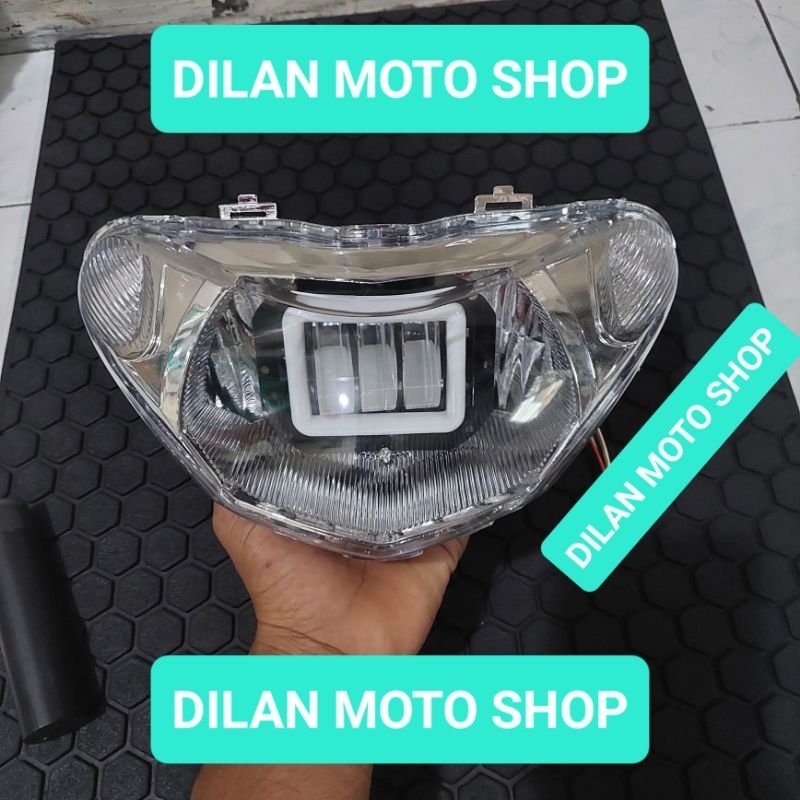 Jual Lampu led daimeker daymeker Mio new mio smile mio sporty fuul set ...