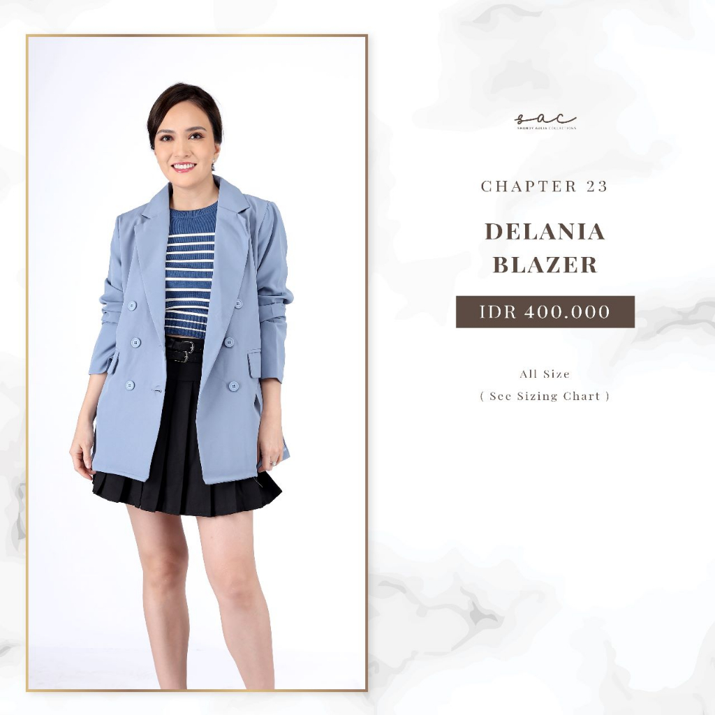 Jual Chapter 23 Collections - Delania Blazer | Shopee Indonesia