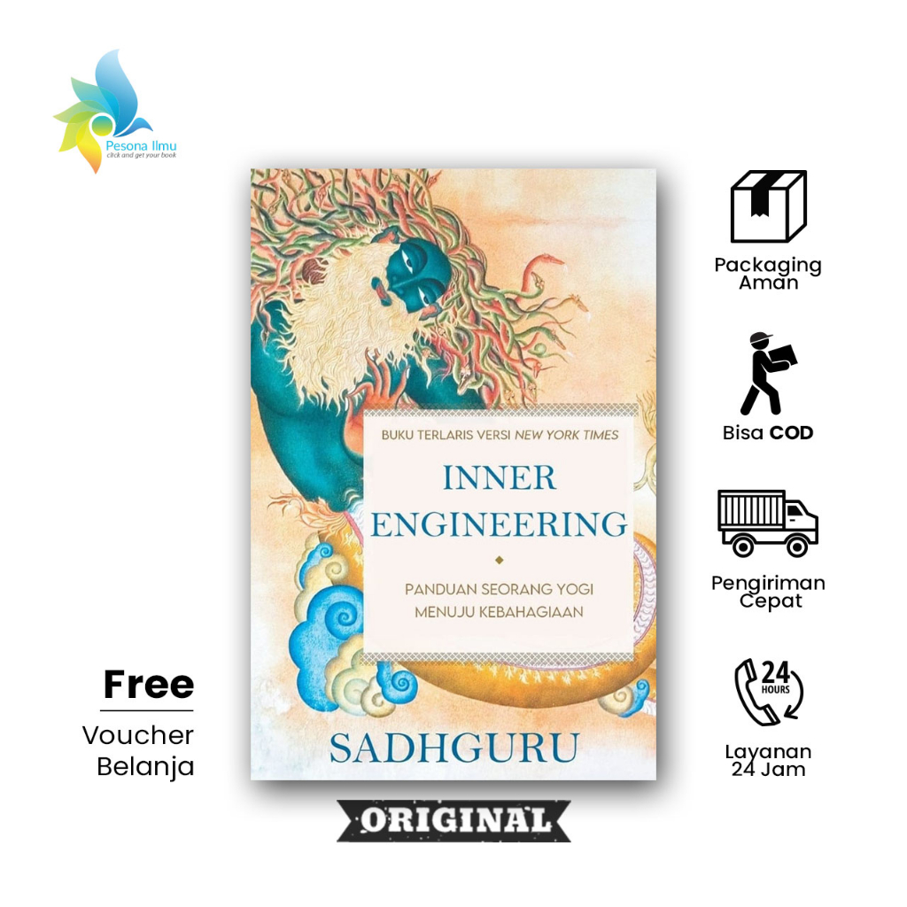 Jual Buku INNER ENGINEERING - Sadhguru | Shopee Indonesia