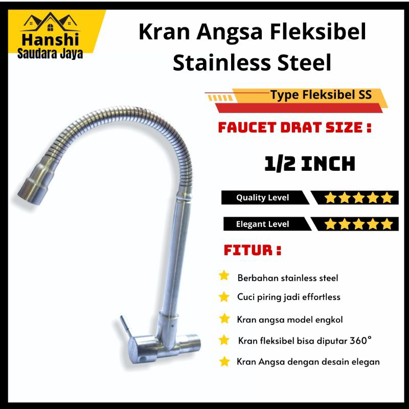 Jual Kran Angsa Wastafel classic I Kran Sink Dapur | Kran Angsa ...
