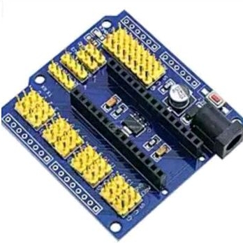 Jual Arduino Nano Prototype RED Shield I/O Extension Board Expansion ...