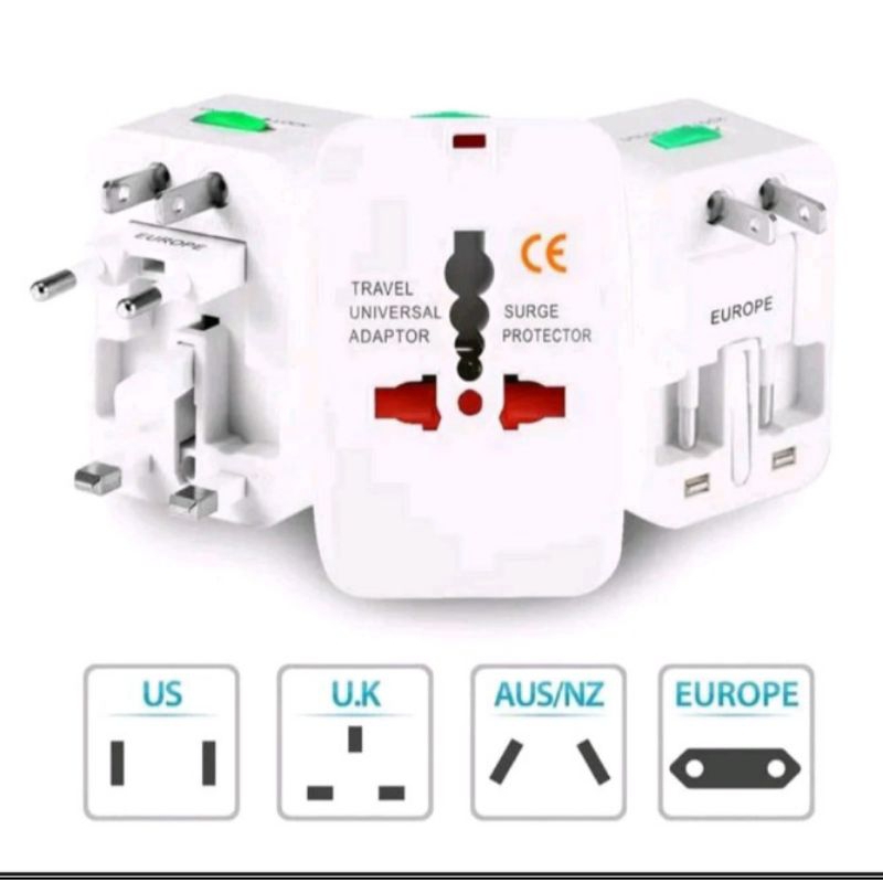 Jual Steker Universal Fukuta / Colokan Universal fukuta / steker ...