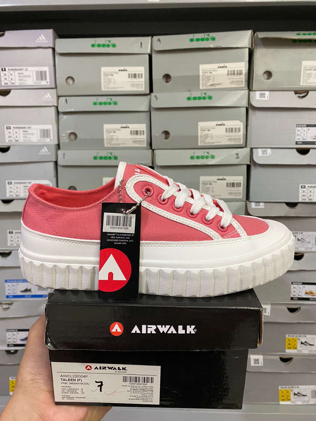 Jual Airwalk Taleen Pink Women's Shoes Original | Shopee Indonesia