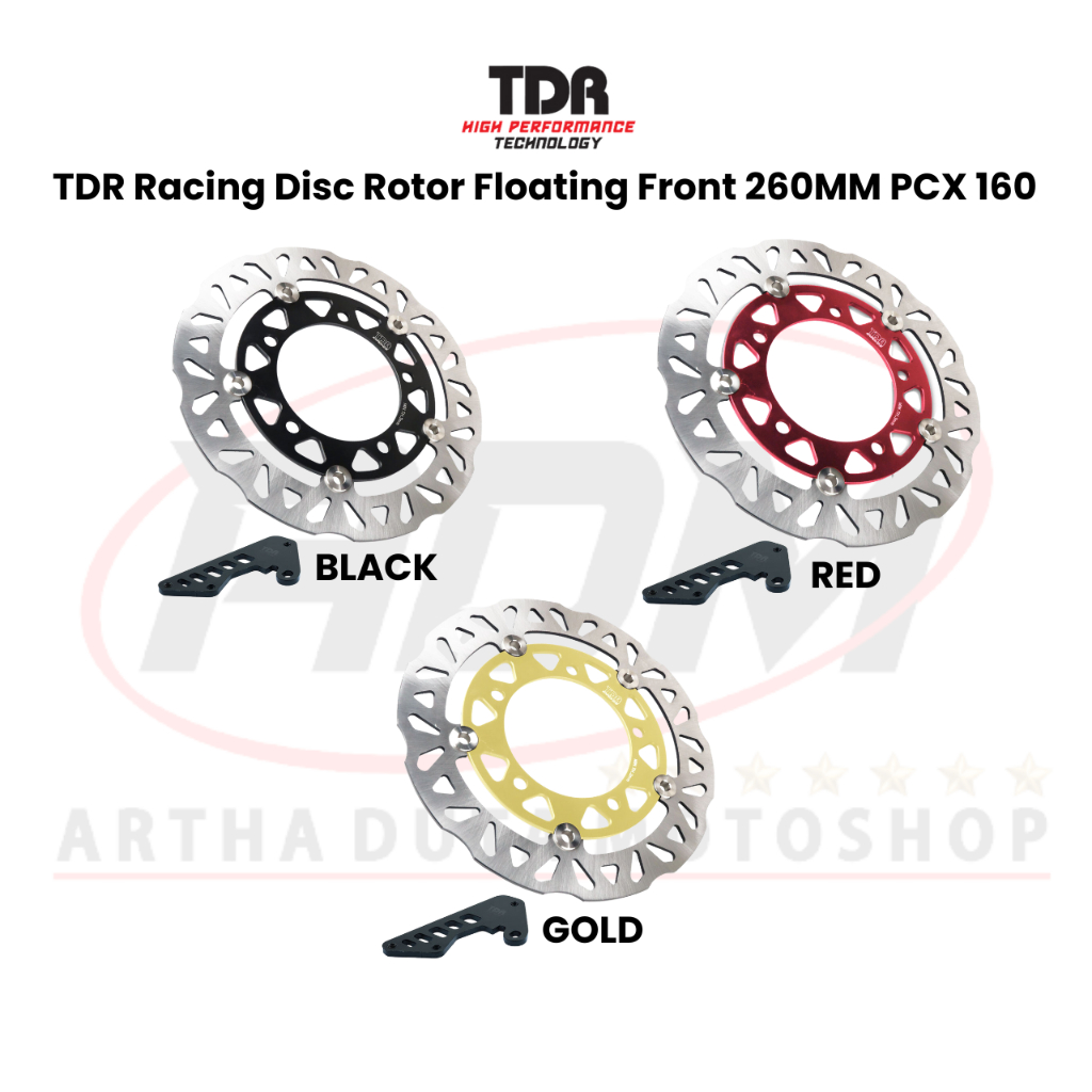 Jual TDR Racing Disc Rotor Floating Front 260MM PCX 160 | Shopee Indonesia