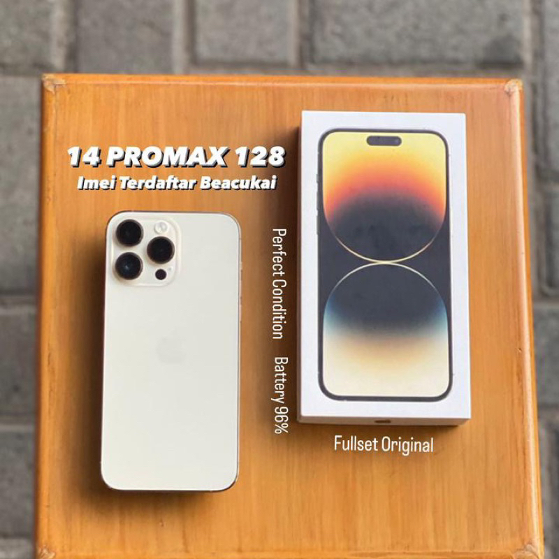 Jual IPHONE 14 PROMAX 128 BEACUKAI | Shopee Indonesia