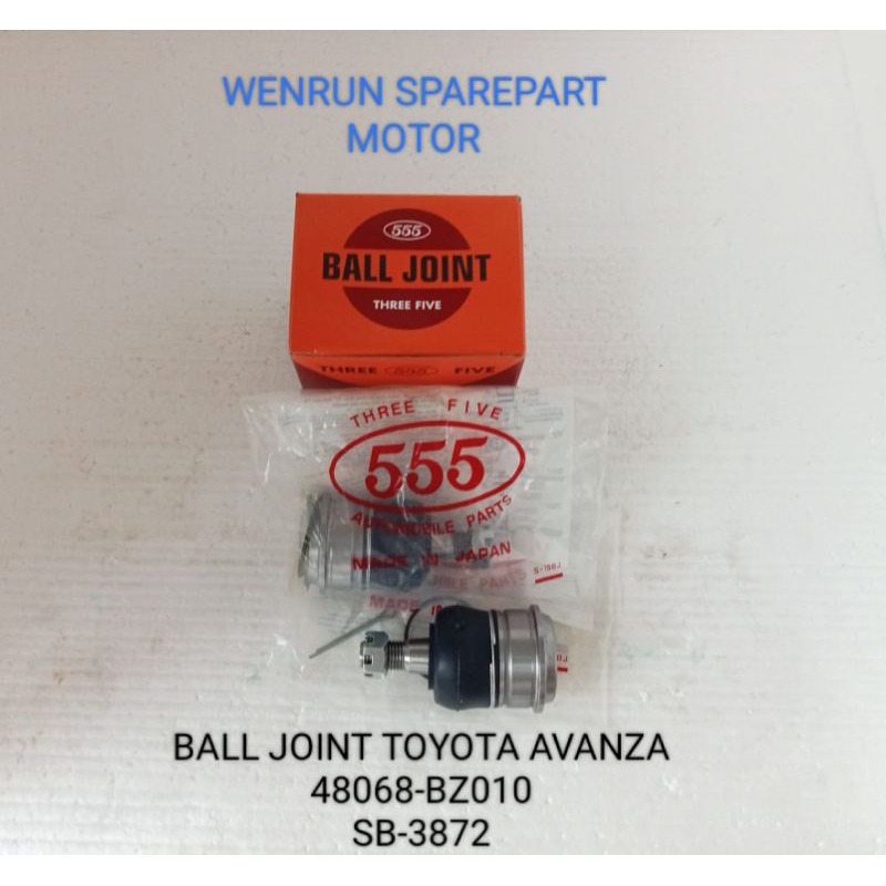 Jual Ball Joint Toyota Avanza 555 48068-BZ010 (SB-3872) | Shopee Indonesia