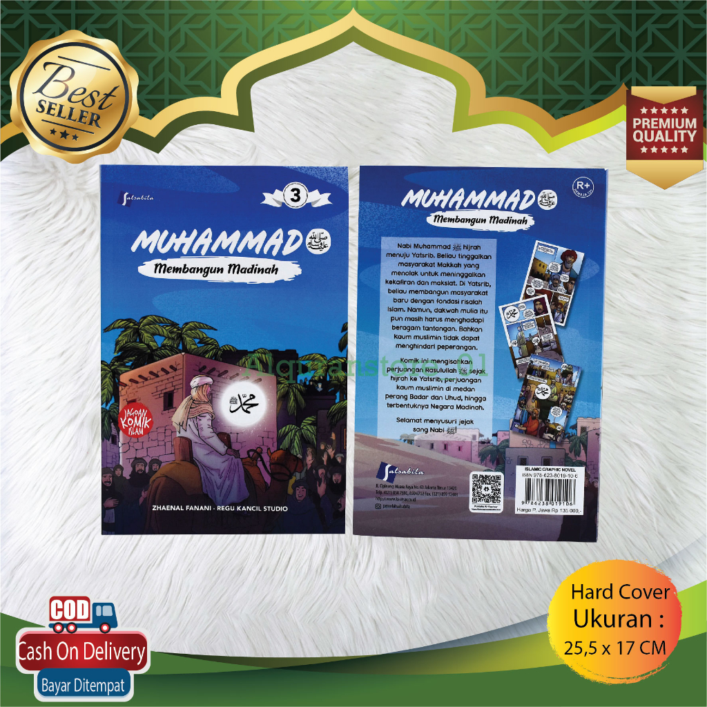 Jual Buku Komik Islami Muhammad [Seri 3] Membangun Madinah Jagoan Komik ...