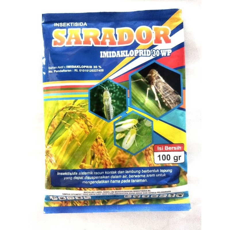 Jual Insektisida SARADOR 30WP, racun hama kutu, wereng, thrips, walang ...