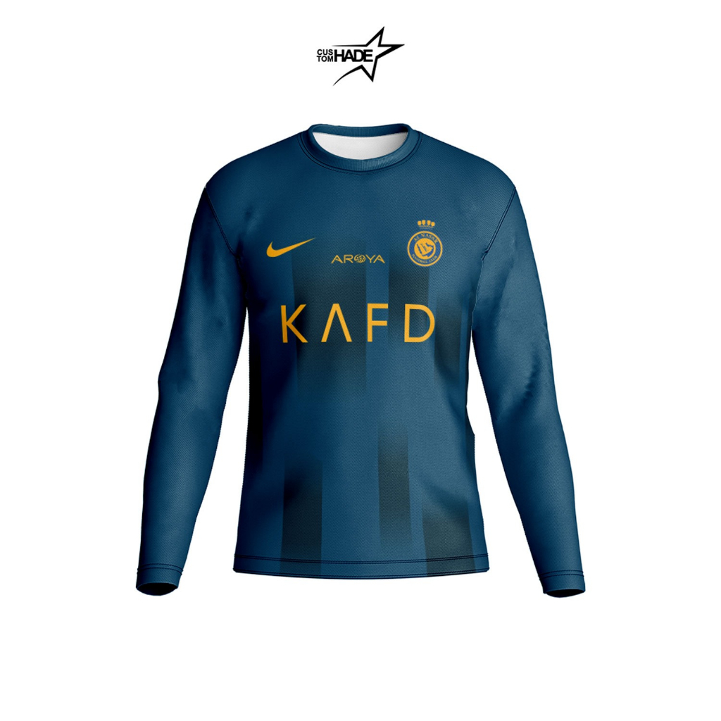 Jual Baju Kaos Jersey Lengan Panjang Atasan Olahraga Baju Al Nassr Away ... Jual Baju Kaos Jersey Lengan Panjang Atasan Olahraga Baju Al Nassr Away ...