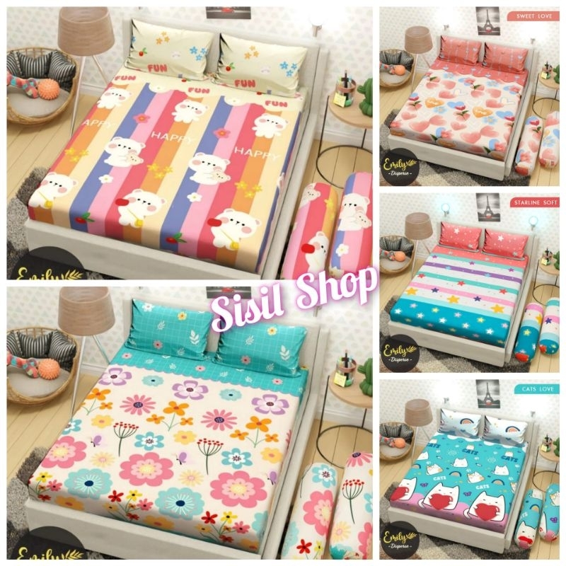 Jual Sprei Ukuran Single Bed Sorong / Seprai Ukuran No 3 120x200 ...