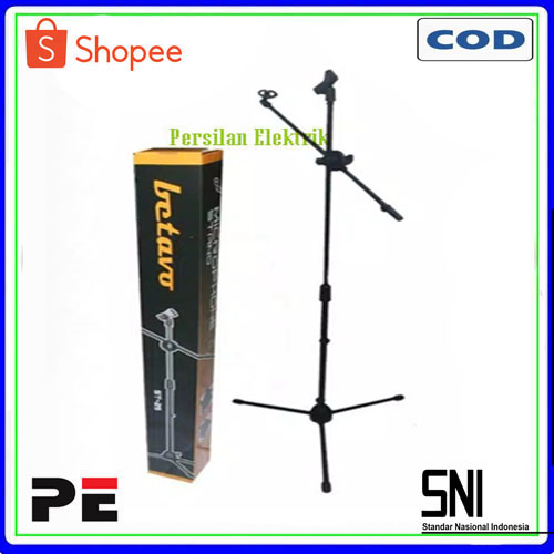 Jual Stand Mic Betavo ST-25 - Standing Mic Microphone - Original | Shopee Indonesia