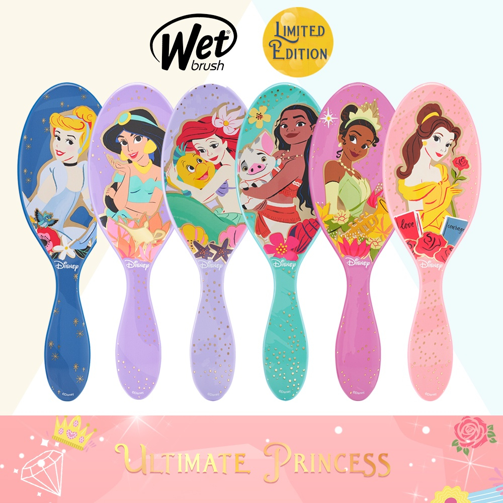 Jual Sisir The Wet Brush Princess Ultimate Limited Edition | Sisir ...