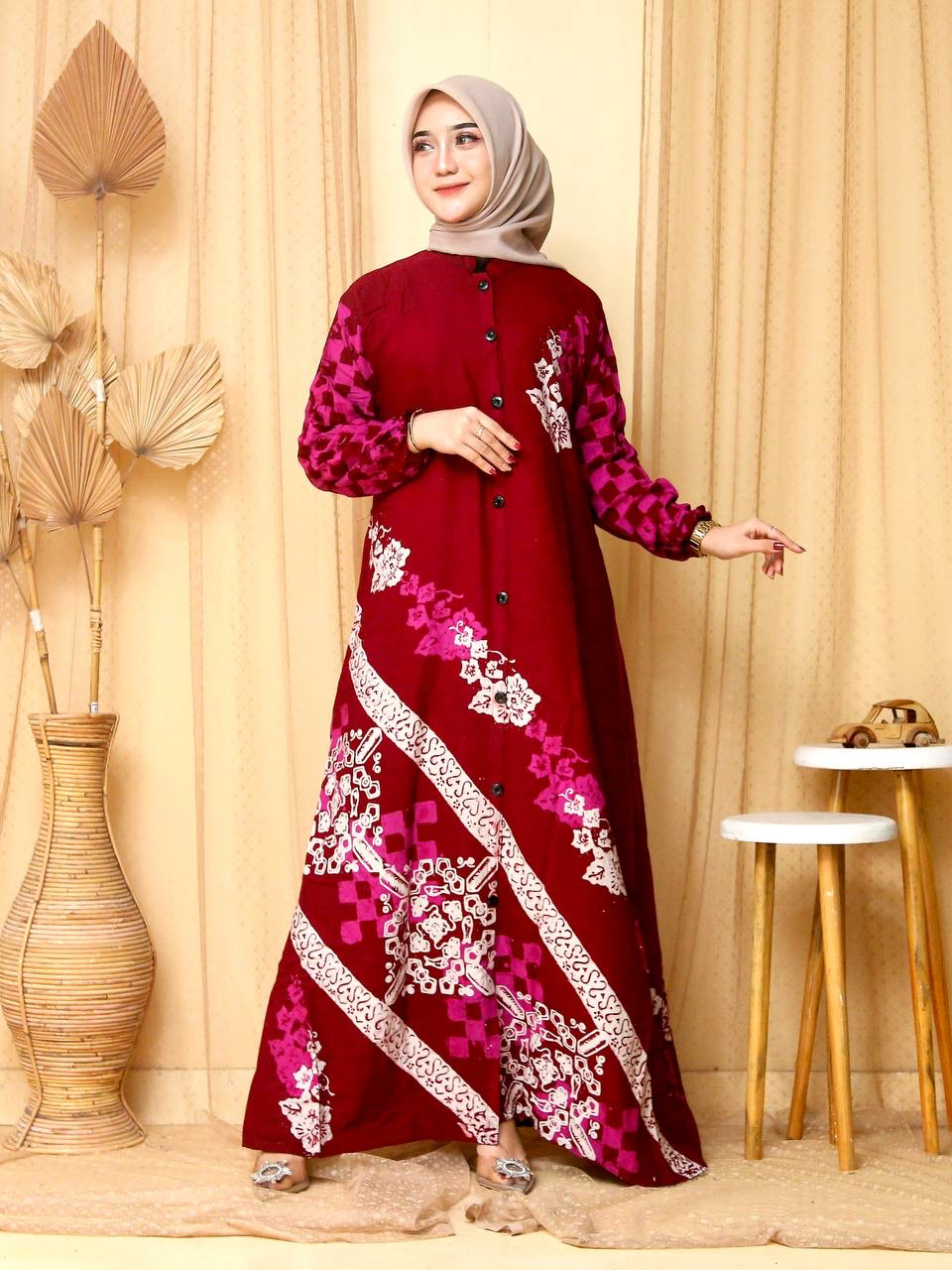 Jual GAMIS TWILL ORIGINAL - CATUR MAROON | Shopee Indonesia