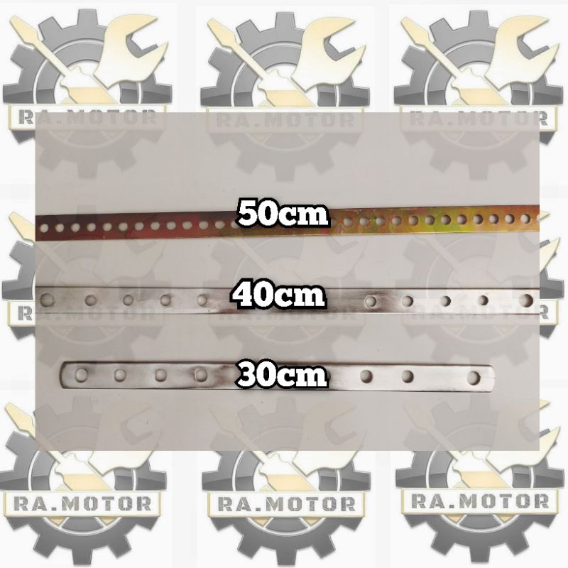 Jual [Baca Deskripsi]Penggaris/Plat Besi Tahanan Knalpot/Breket plat ...