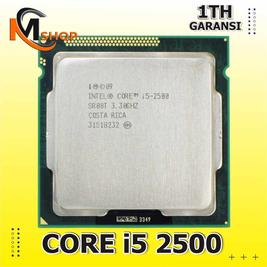 Jual Processor Intel LGA 1155 Core I5 2500 3.3 Ghz Sandy Bridge | Shopee Indonesia