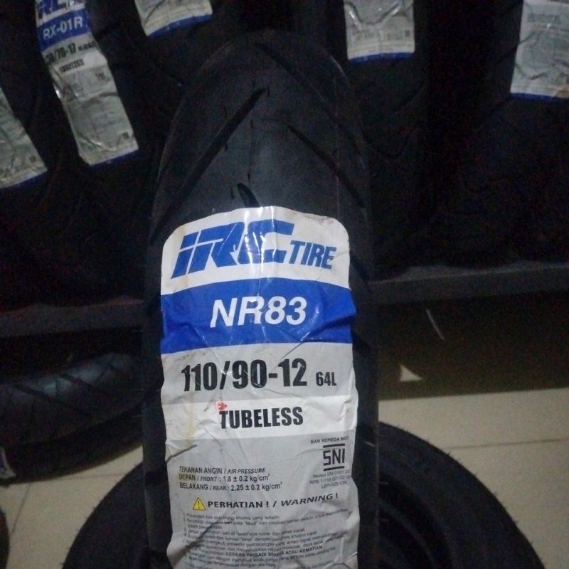 Jual IRC NR83 110/90 - 12 TUBELESS BAN TUBLES MOTOR FREEGO FRIGO SCOOPY ...