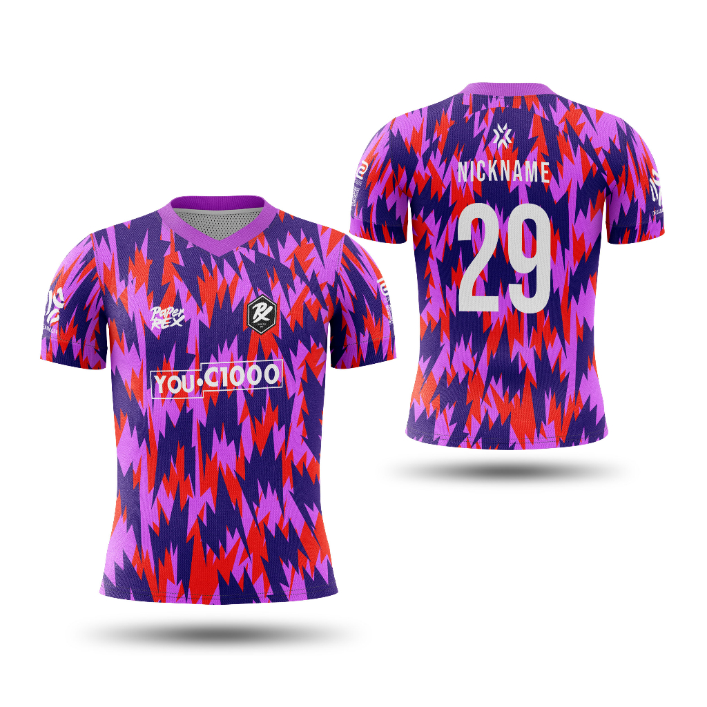 Jual Jersey V-NECK Gaming Esport Valorant Paper Rex Champions 2023 ...