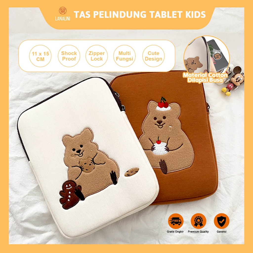 Jual Tas Tablet Huawei Matepad SE T10 T10s Karakter Beruang Kawai ...