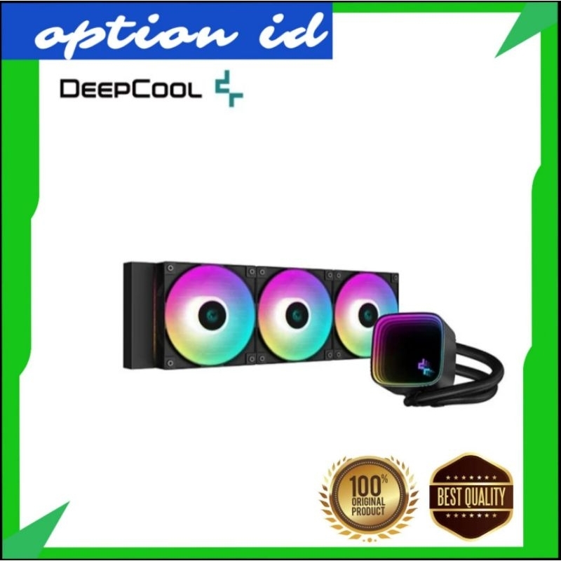 Jual Liquid CPU Cooler DEEPCOOL LS720 SE | ARGB 360mm - Black | Shopee ...