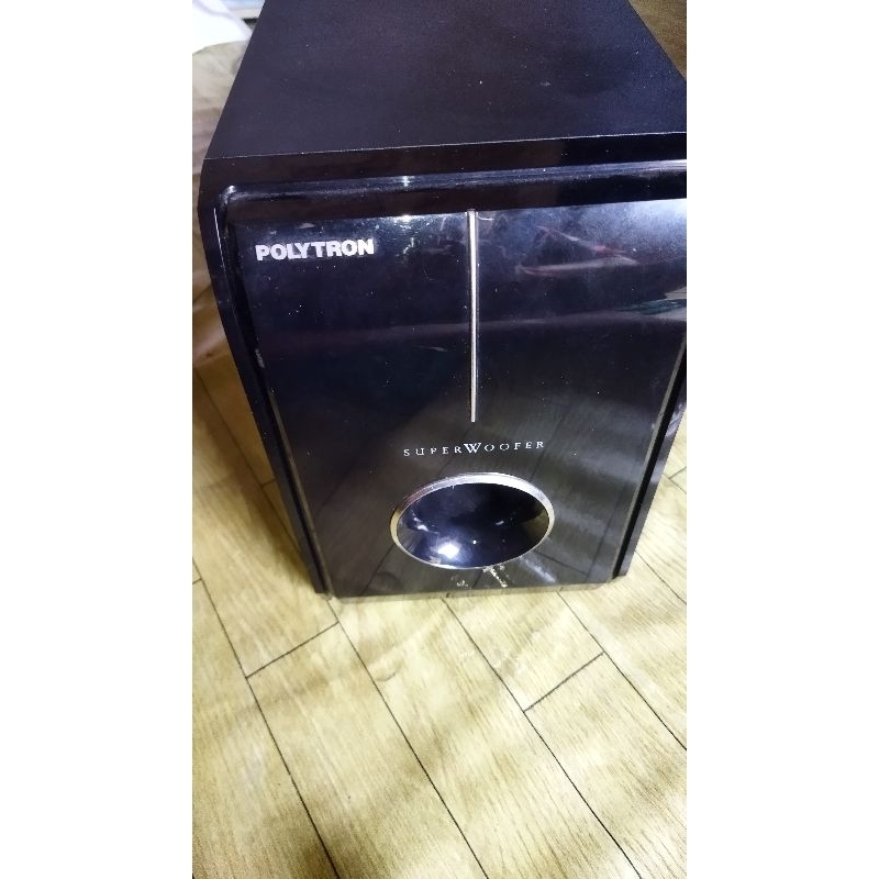 Jual subwoofer aktif home theater polytron istimewa murah | Shopee ...