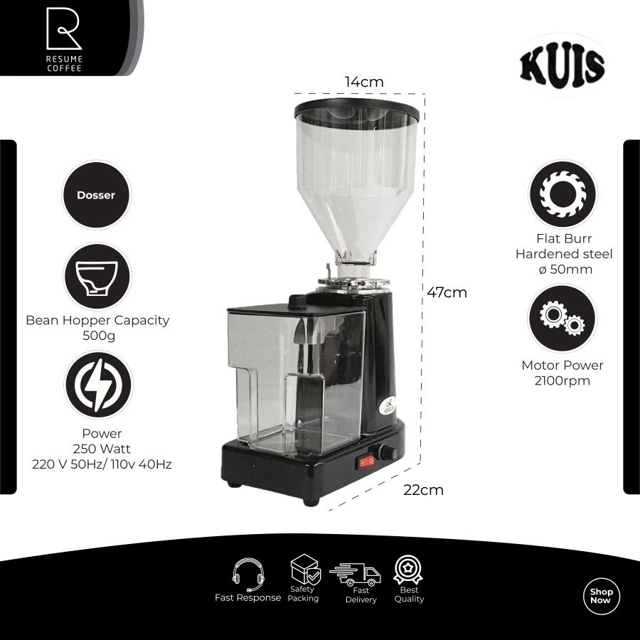 Jual Grinder Espresso 018 atau N500 - untuk mesin rumahan dan rok ...
