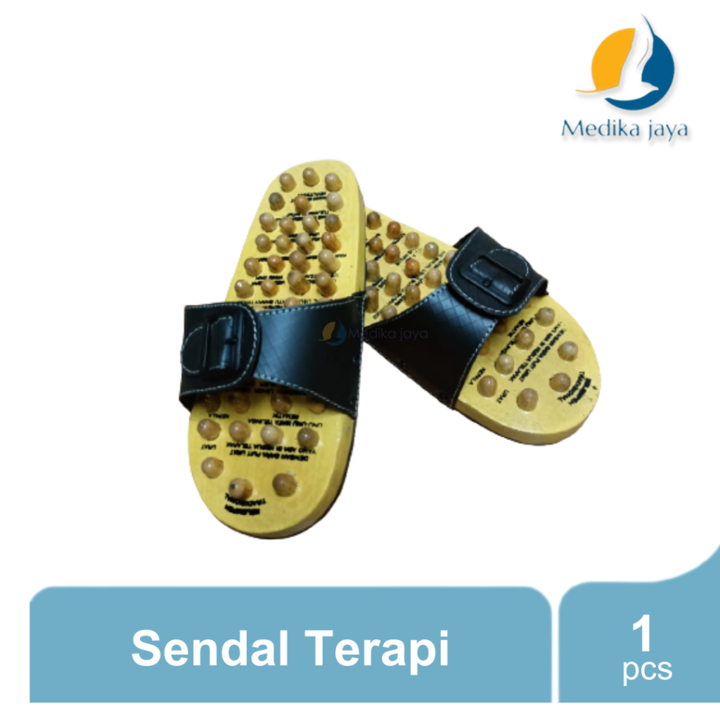 Jual Sandal Terapi Kesehatan / Sendal Kesehatan Kayu / Sandal Refleksi ...