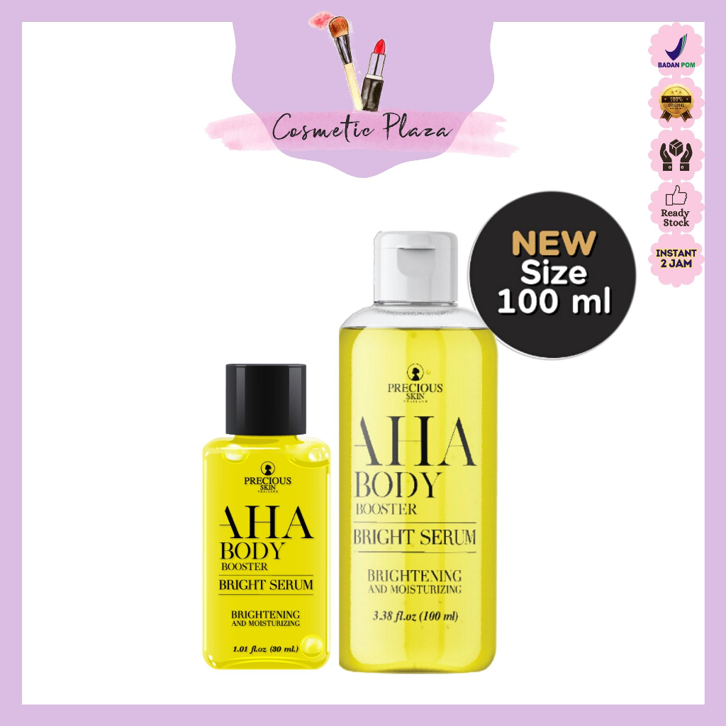 Jual PRECIOUS SKIN AHA Mimi Brightening Whitening Booster Body Serum ...