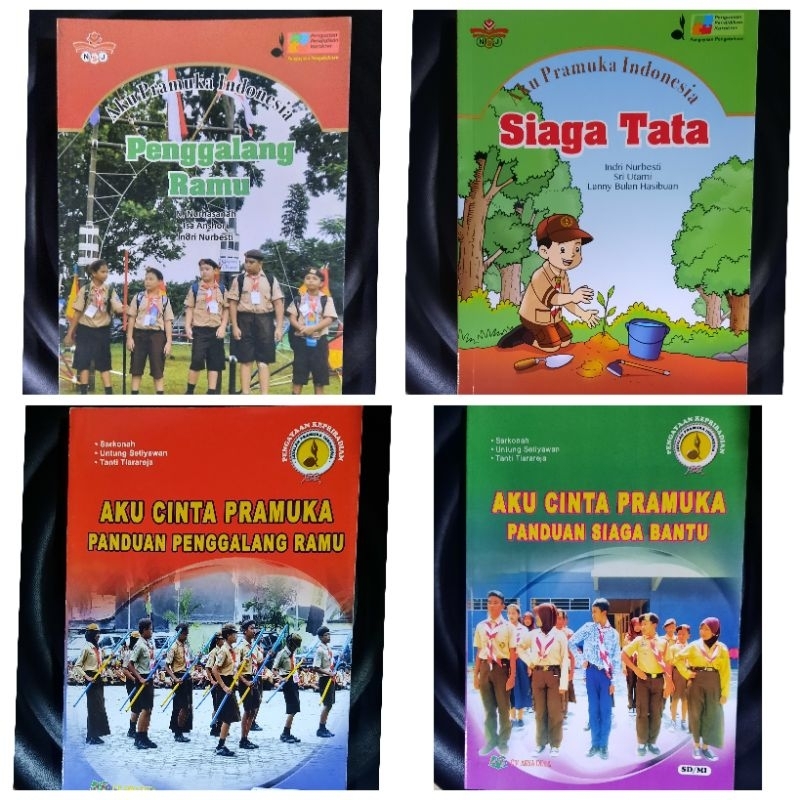 Jual Buku Pramuka Indonesia.Siaga Bantu.Siaga Tata.Penggalang Ramu ...
