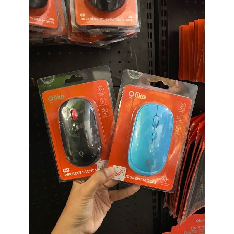 Jual OLIKE Mouse M3 wireless silent 2.4Ghz optical 1600DPI dengan ...