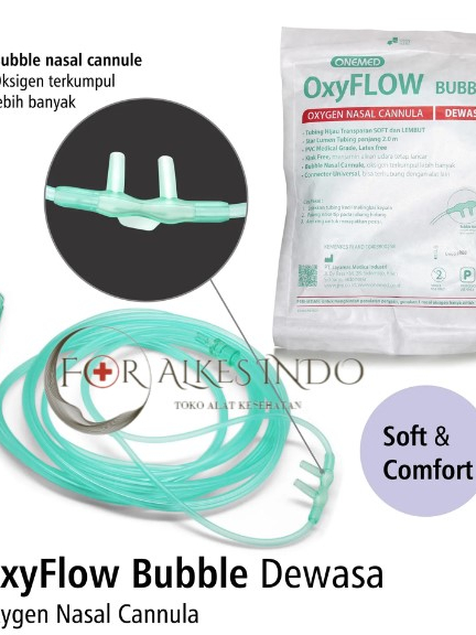 Jual OXYFLOW SOFT (BUBBLE) ADULT ONEMED | Shopee Indonesia