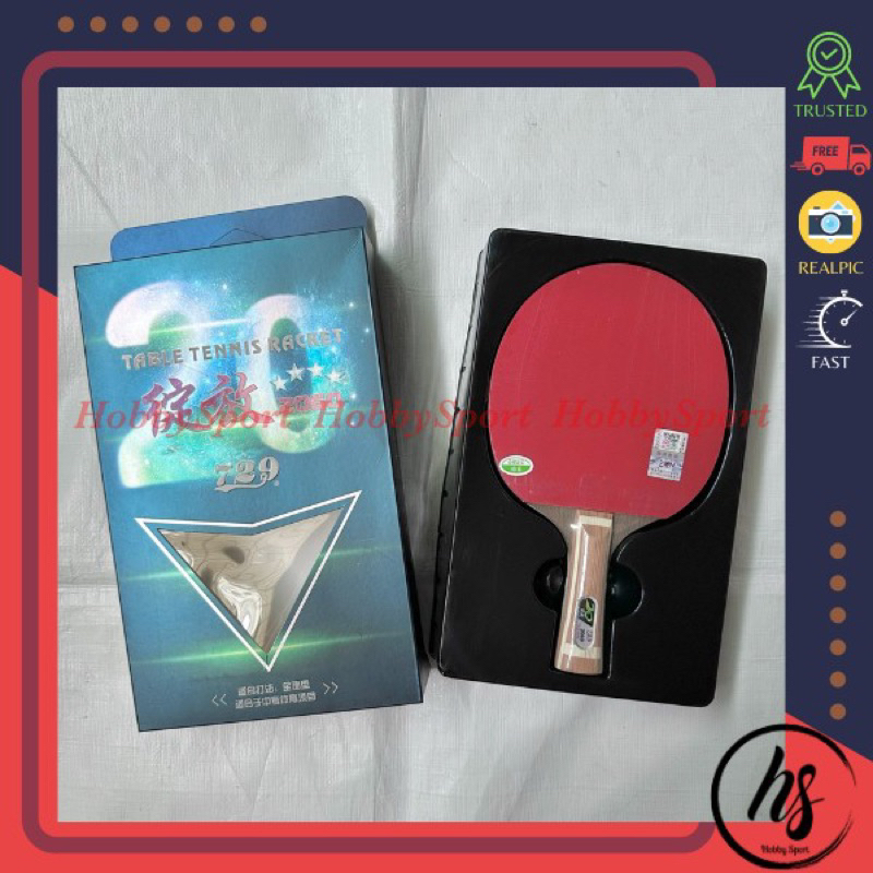 Jual Bat Pingpong 729 2060 4-Star Carbon Cover Bet Bad Ping Pong Tenis Meja | Shopee Indonesia