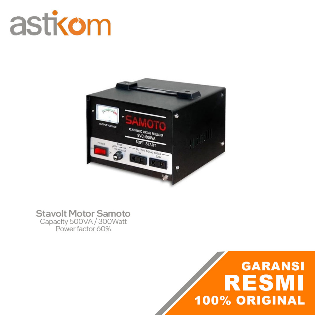 Jual Stavolt Motor 500VA SAMOTO | By Astikom | Shopee Indonesia