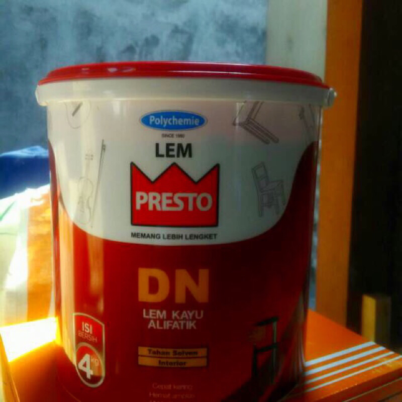 Jual Lem Presto ember 4kg | Shopee Indonesia