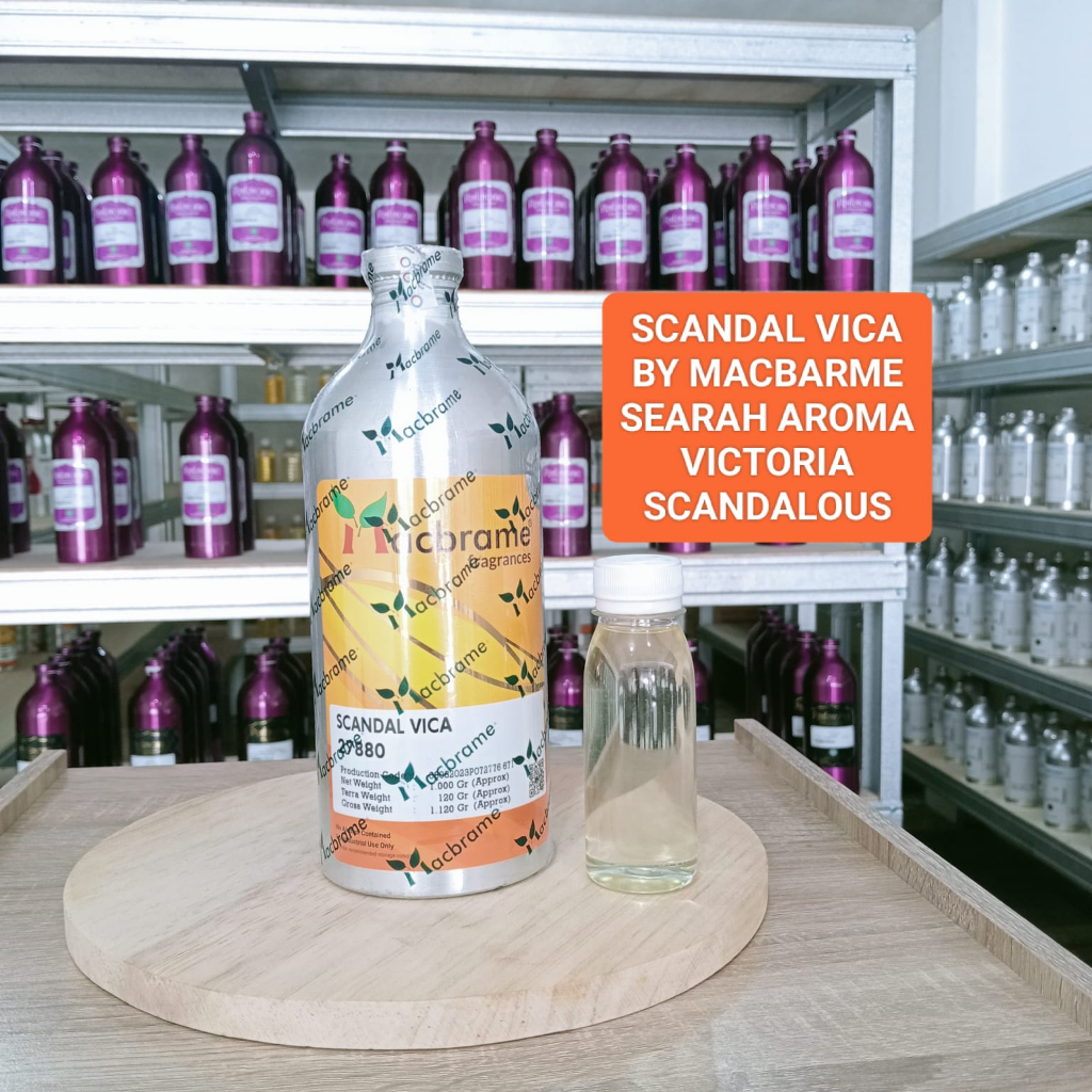 Jual 100 GRAM SCANDAL VICA BY MACBRAME SEARAH AROMA VIC SCANDALOUS BIBIT MURNI ( REPACK ...
