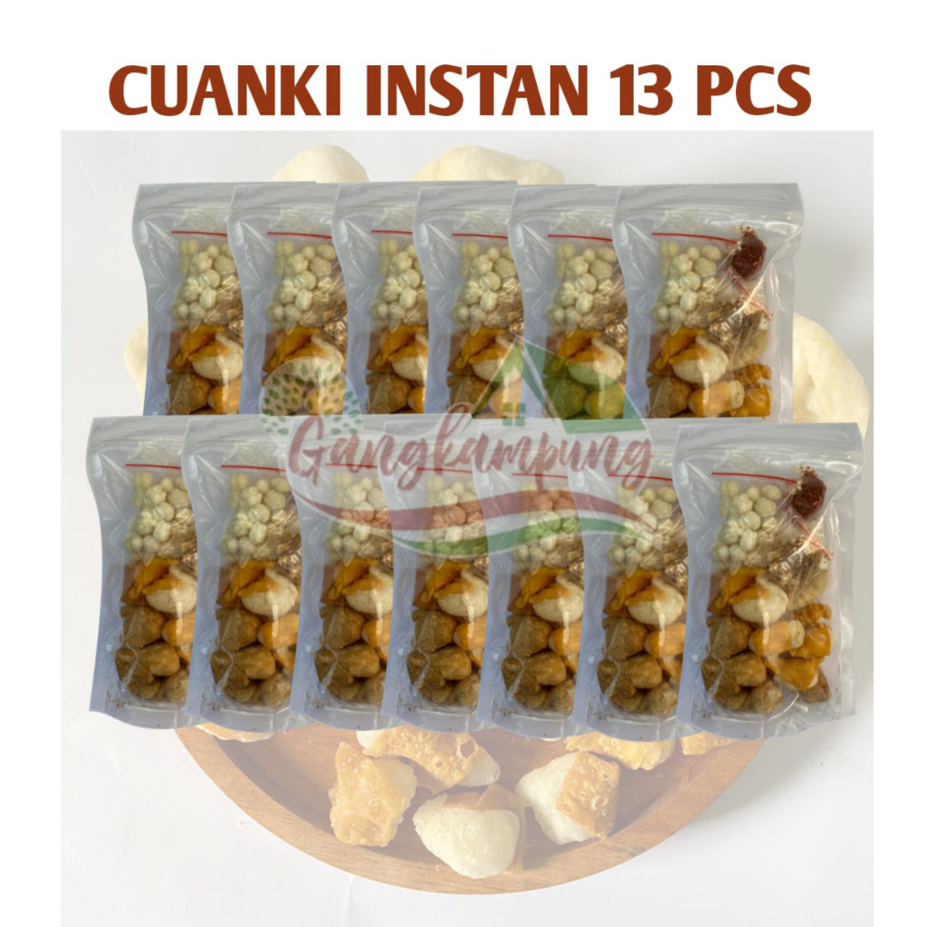 Jual Cuanki Instan meal Gangkampung 13pcs | Shopee Indonesia