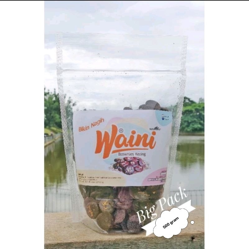 Jual WAINI Brownies Kering (kemasan 500 gram) | Shopee Indonesia