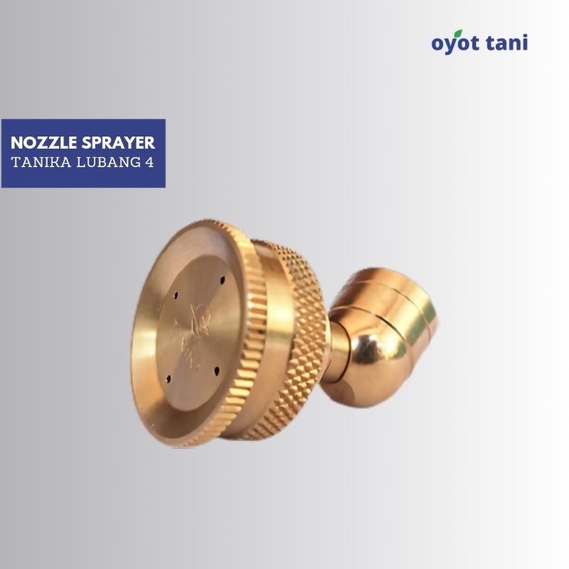 Jual Nozzle/Nosel Sprayer Bengkok/Bend Tanika Lubang 4 (Original ...