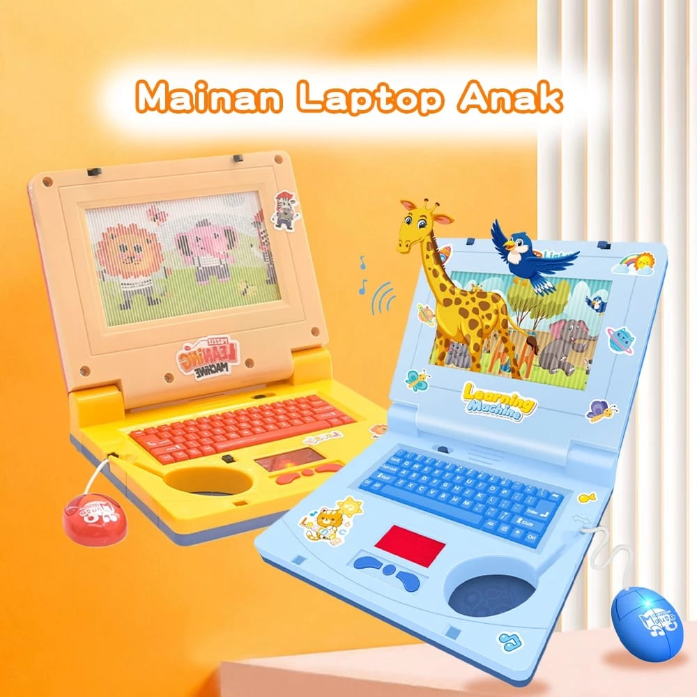 Jual WD Mainan Laptop Anak Alat Bantu Belajar Learning Machine Notebook ...