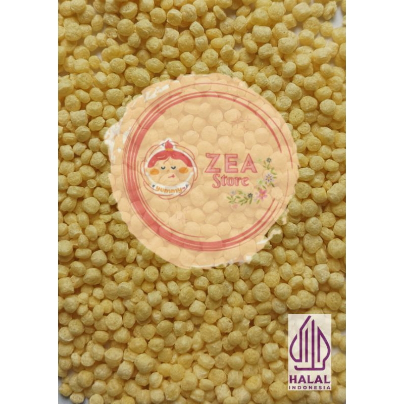 Jual rice crispy Bulat putih / Bulat kuning / Bubble crumb | Shopee ...