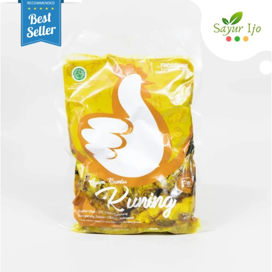Jual Ayam Bumbu Kuning Frozchick 400 Gram / Pack Fresh Frozen Daging ...